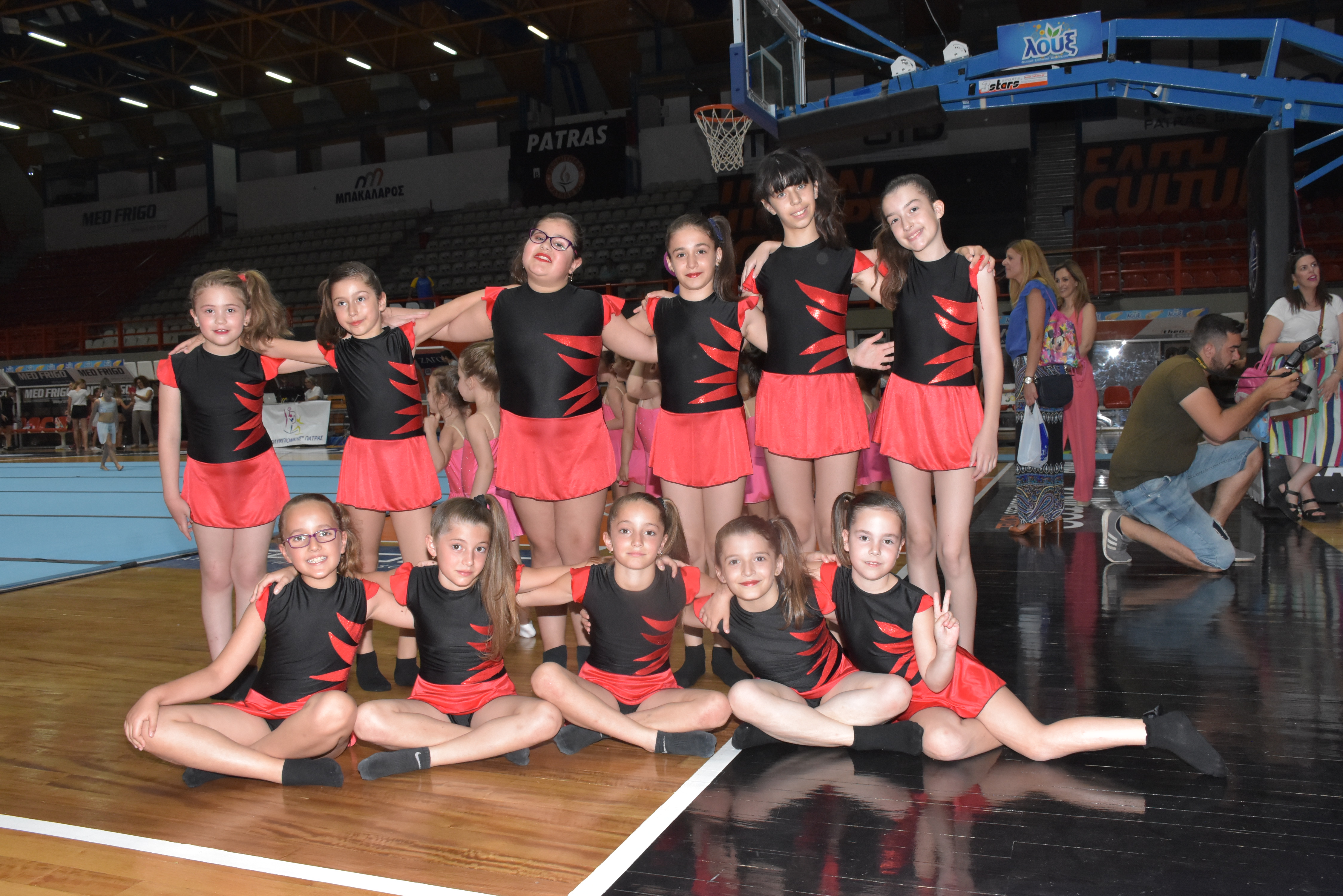 Ολυμπιονίκης Πατρών, Γυμναστική για παιδιά, Ενόργανη-Ρυθμική-Τραμπολίνο